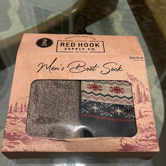 red hook supply co. | Underwear & Socks | Red Hook Supply Co Mens Boot Socks Nwt | Poshmark